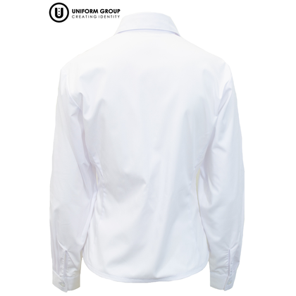 Blouse L/S - White - Balmacewen - Outgoing : Dunedin Schools Uniform ...